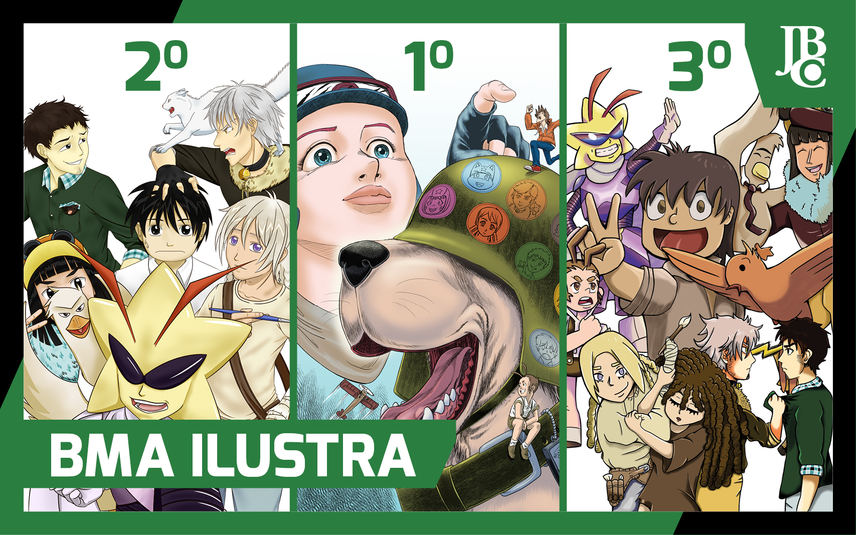 BMA Ilustra: Vencedores - Editora JBC