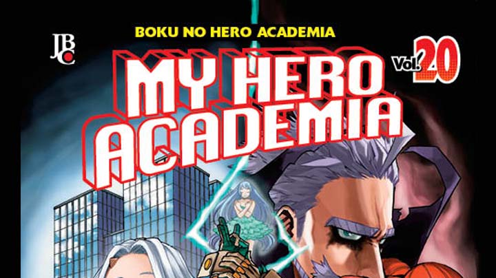 My Hero Academia #20 - Capa nacional - Editora JBC