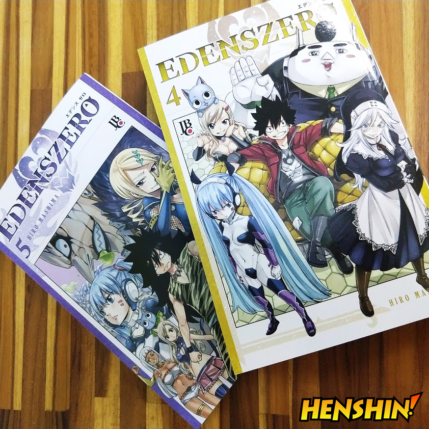 Edens Zero #4 e #5 prontos - Editora JBC